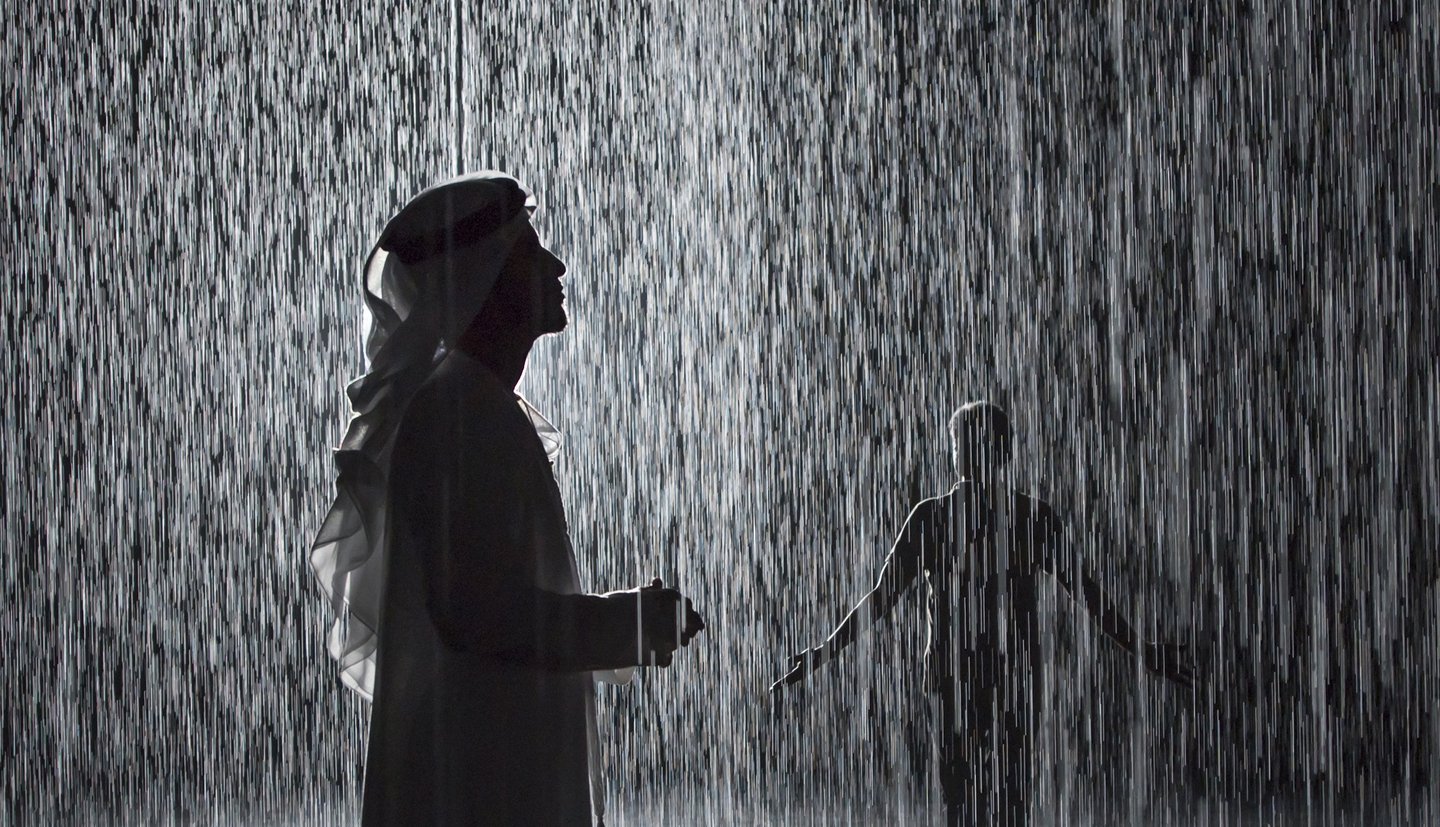 Random International's "Rain Room" installed in Sharjah | Pace Gallery