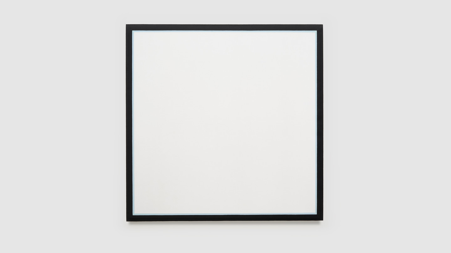 Jo Baer: Untitled (Pale Blue), 1964-65 | Pace Gallery