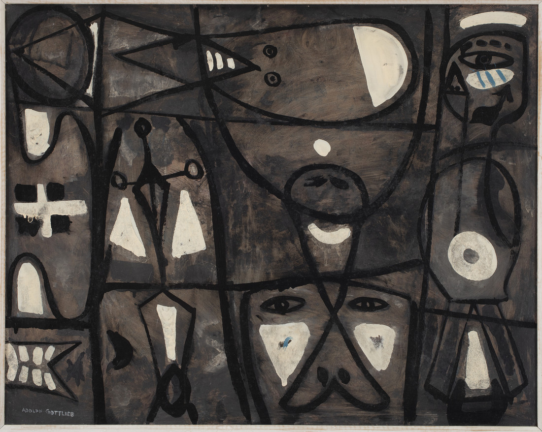 Adolph Gottlieb: Pictographs | Pace Gallery