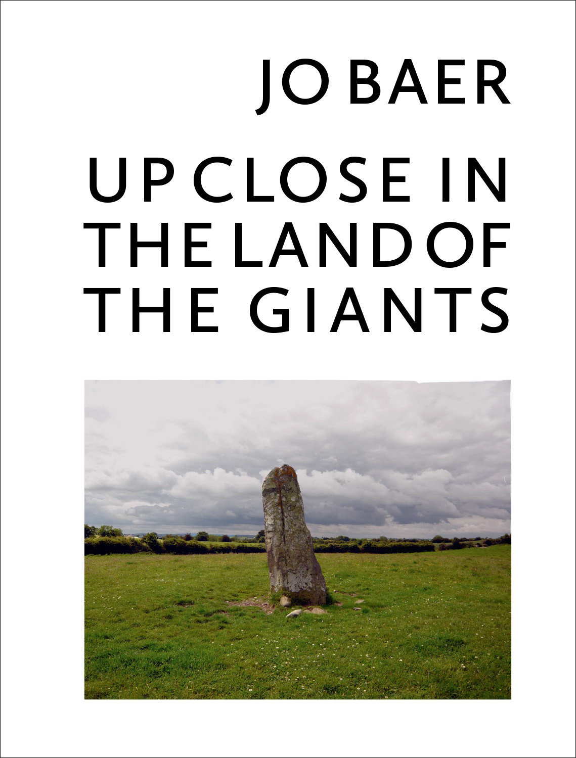 Up Close in the Land of the Giants by Jo Baer | Pace Gallery