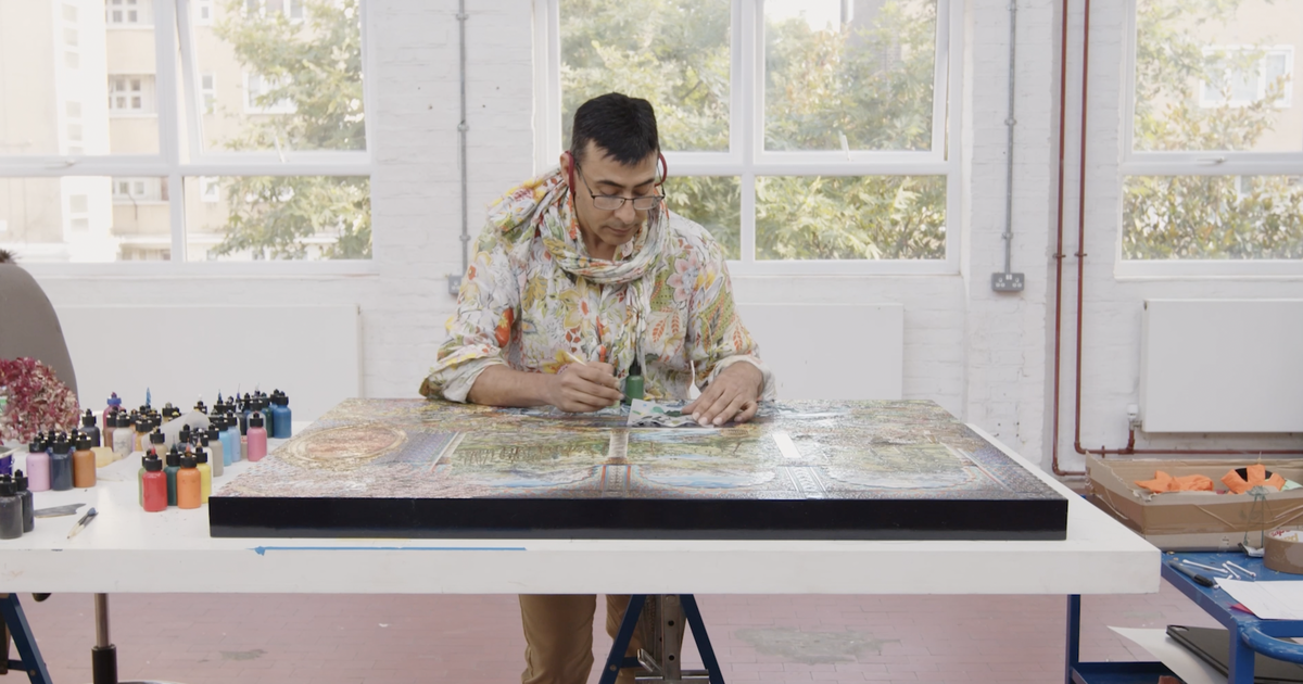 Immerse in Raqib Shaw's Diaristic and Dreamlike Paintings | Pace Gallery