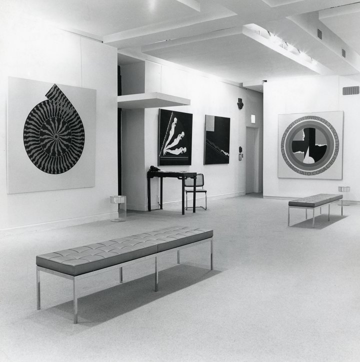 Ernest Trova: Falling Man Paintings | Pace Gallery