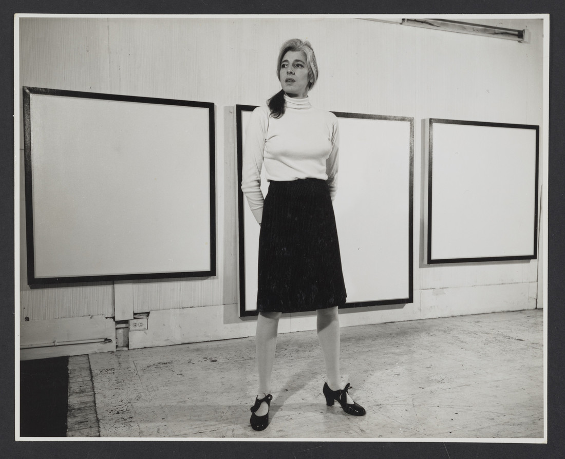 Jo Baer: Untitled (Pale Blue), 1964-65 | Pace Gallery